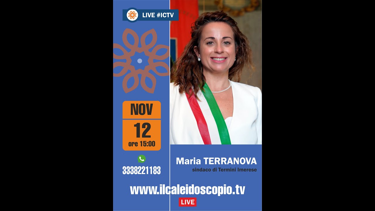 DIRETTA LIVE | Intervista a Maria Terranova, sindaco di Termini Imerese ...