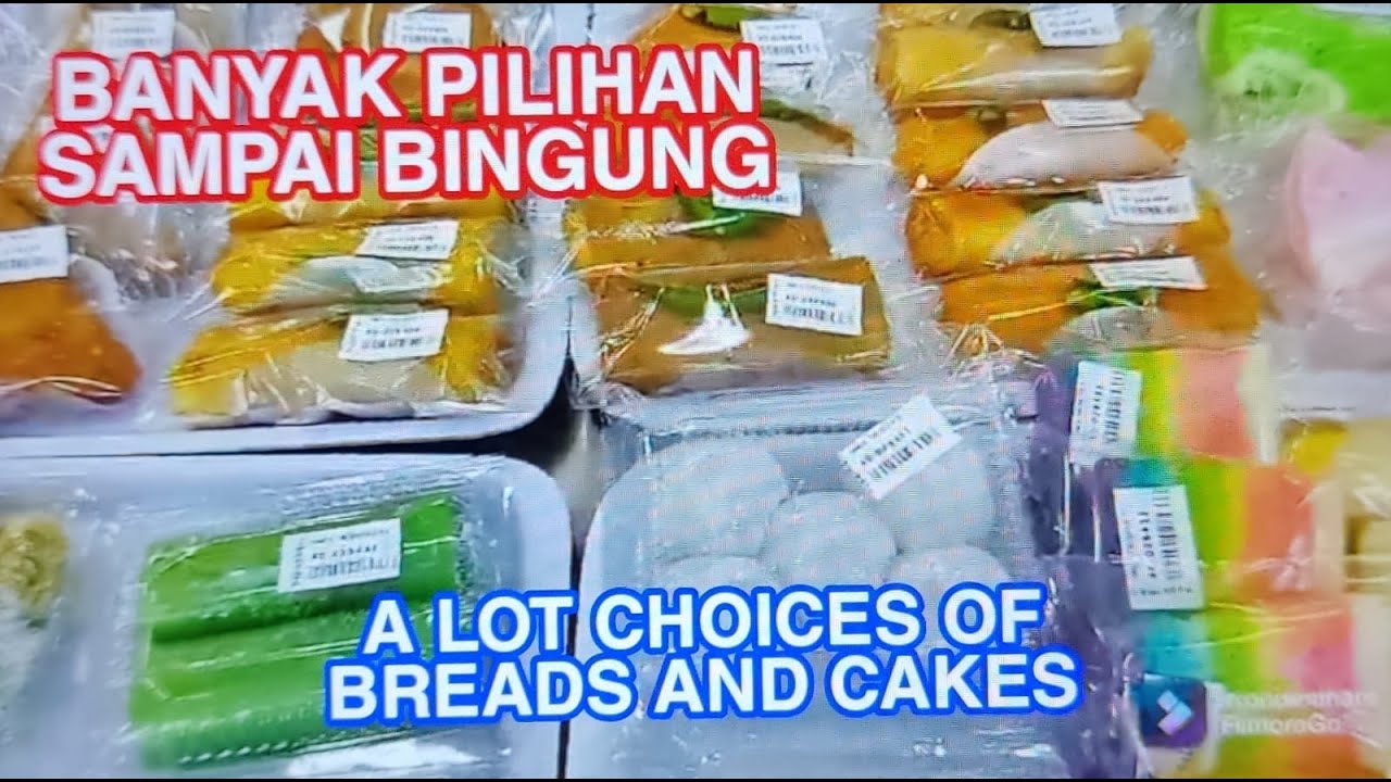 BAKERY AT HYPERMART || ANEKA MACAM ROTI KUE DI HYPERMART KARAWACI ...