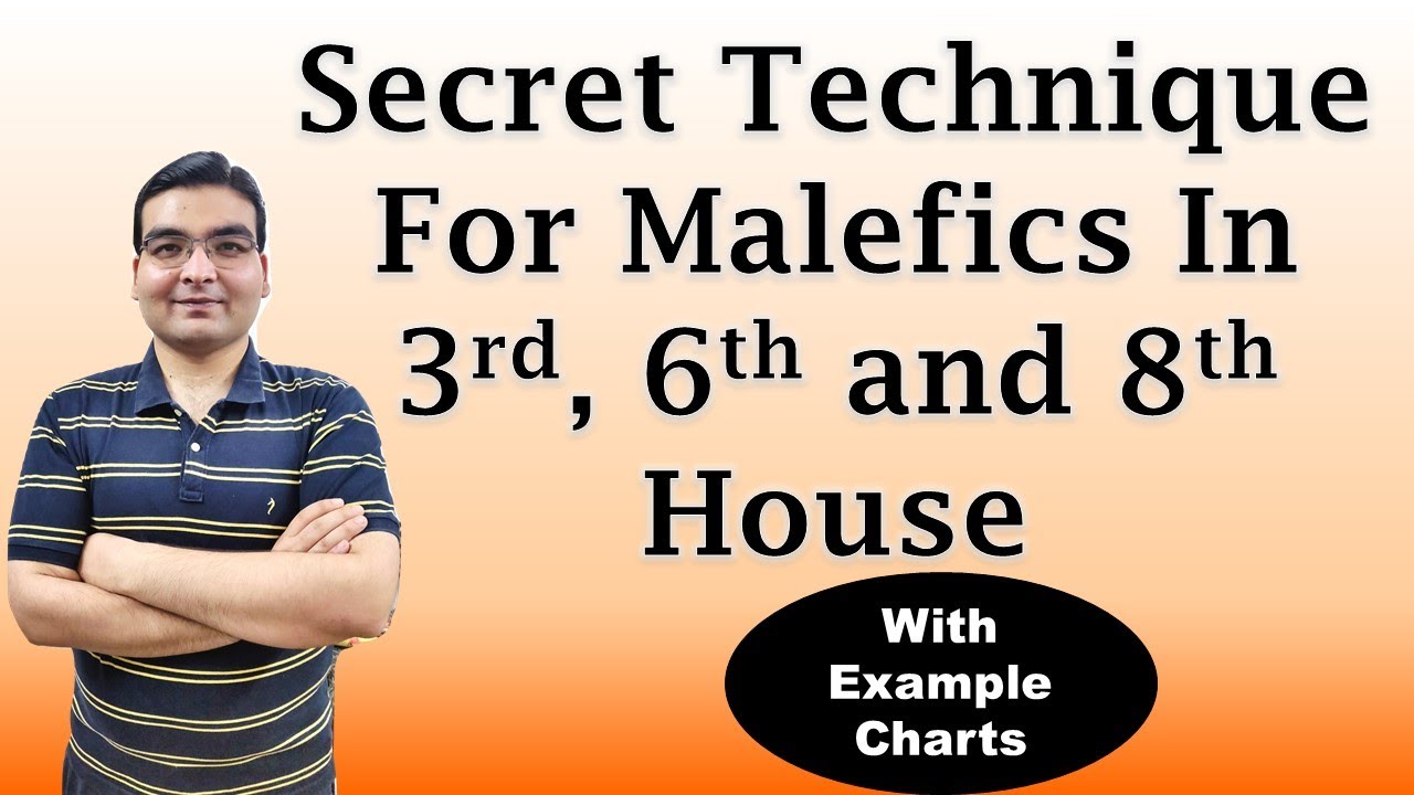 Secret Technique for Malefic Planets in 3rd, 6th & 8th House in ...