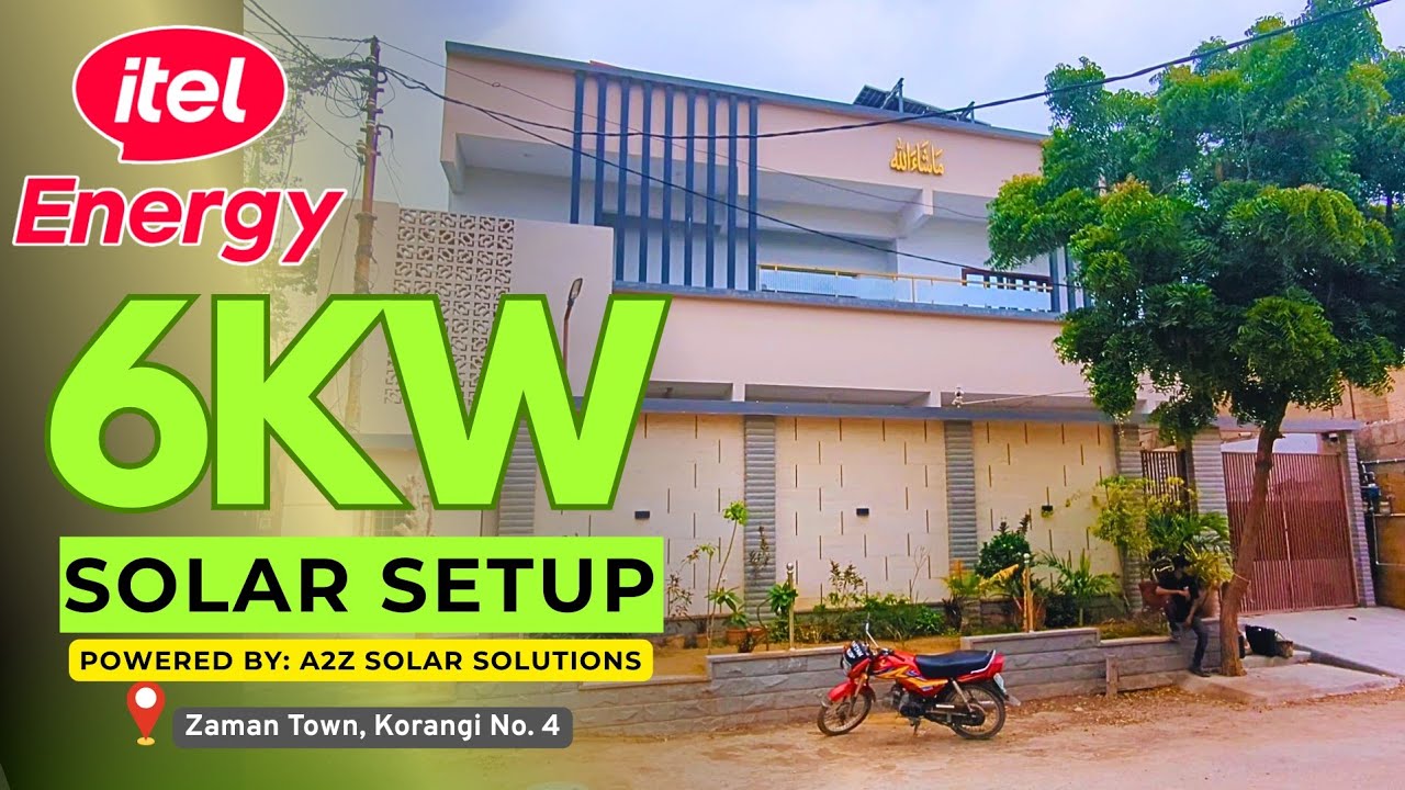 Itel 6Kw IP66 Solar Inverter Installation with Coretech Lithium ion ...