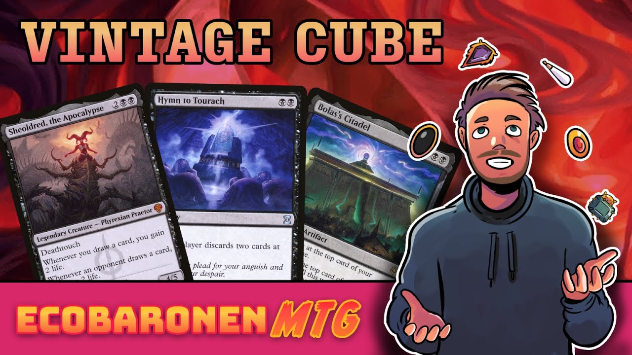 SUPREME Vintage Cube Draft #1 /w 5x Power - YouTube