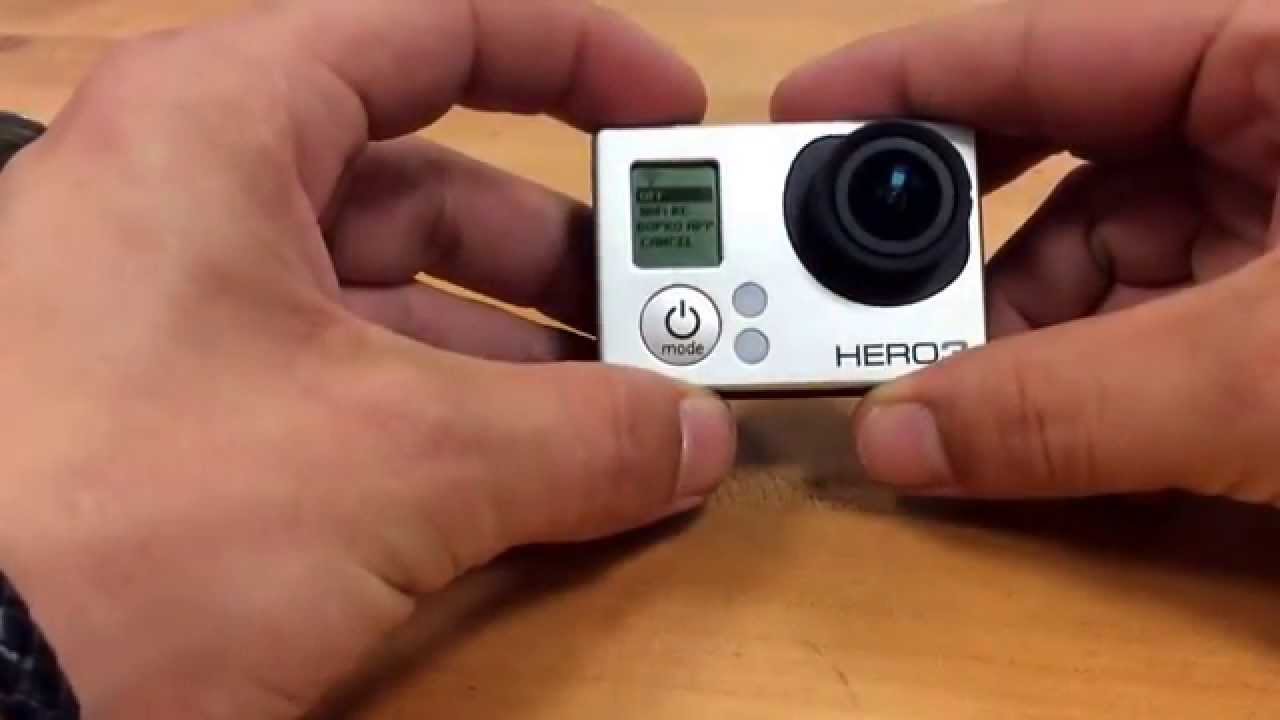 Gopro Hero 3 silver wifi button issue - YouTube
