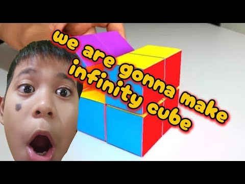 We're gonna make infinite cube#papercraft - YouTube