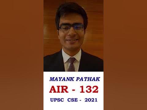 MAYANK PATHAK | AIR 132 | IAS Mock Interview with Dikshant IAS - YouTube