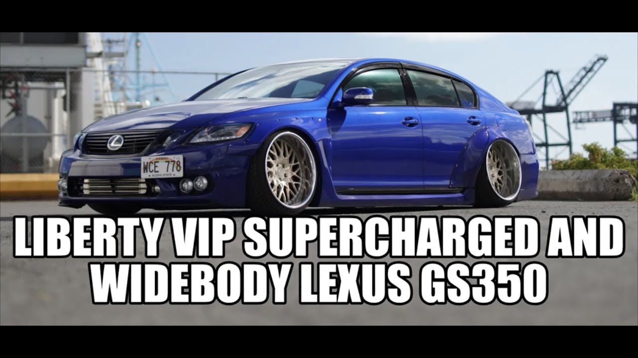 Widebody and Supercharged 2007 Lexus GS350 Liberty VIP out back in ...