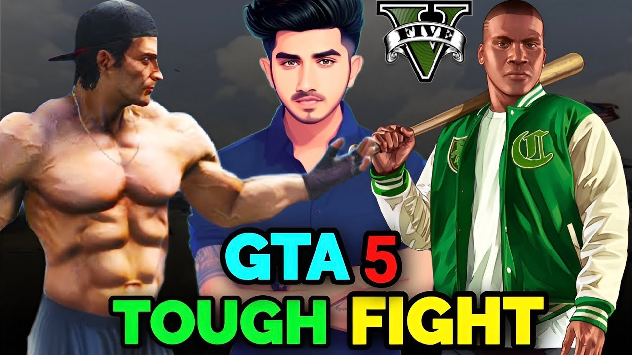 Franklin vs Bodybuilder – EPIC Fight in GTA 5! | GTA 5 REAL CAR MOD NEW ...