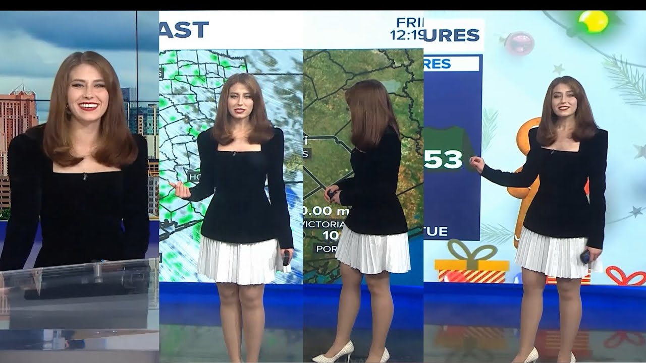 Roxy Van Ruiten with the afternoon weather report for KENS5 San Antonio ...