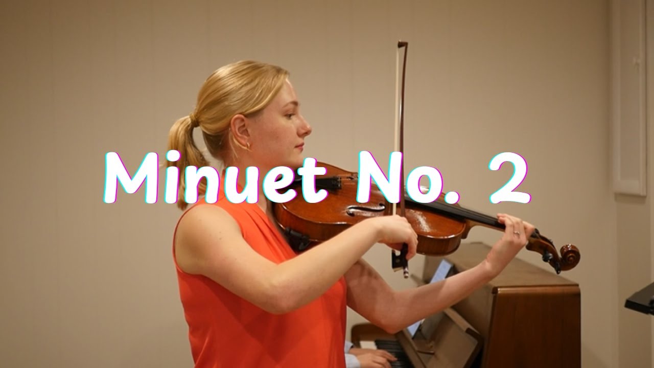 Minuet No. 2 | Suzuki Viola School Book 1 - YouTube