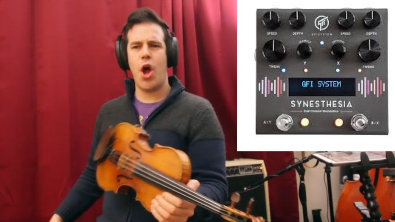 GFI System Synesthesia Dual Modulation Engine (Violin Demo) - YouTube