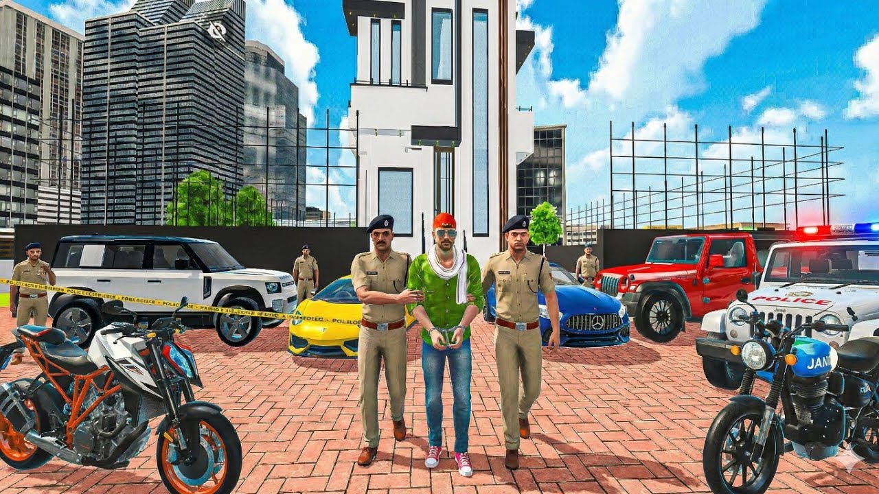 Franklin Bought a New House… Then Police Raided! Indian Theft Auto ...