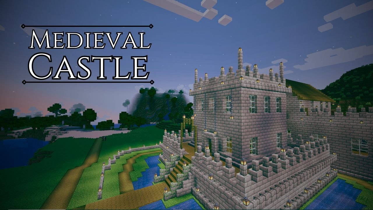 How to Build a Medieval Castle in Minecraft | Minecraft Speed Build ...
