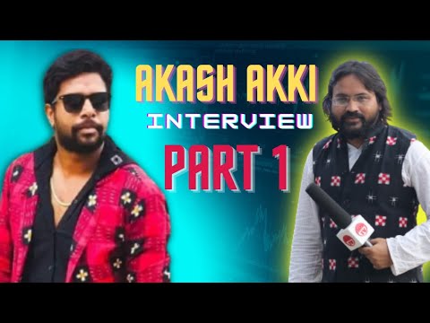 Akash Pattnaik Akki Sambalpuri Singer interview Part 1 by Sambalpur TV ...