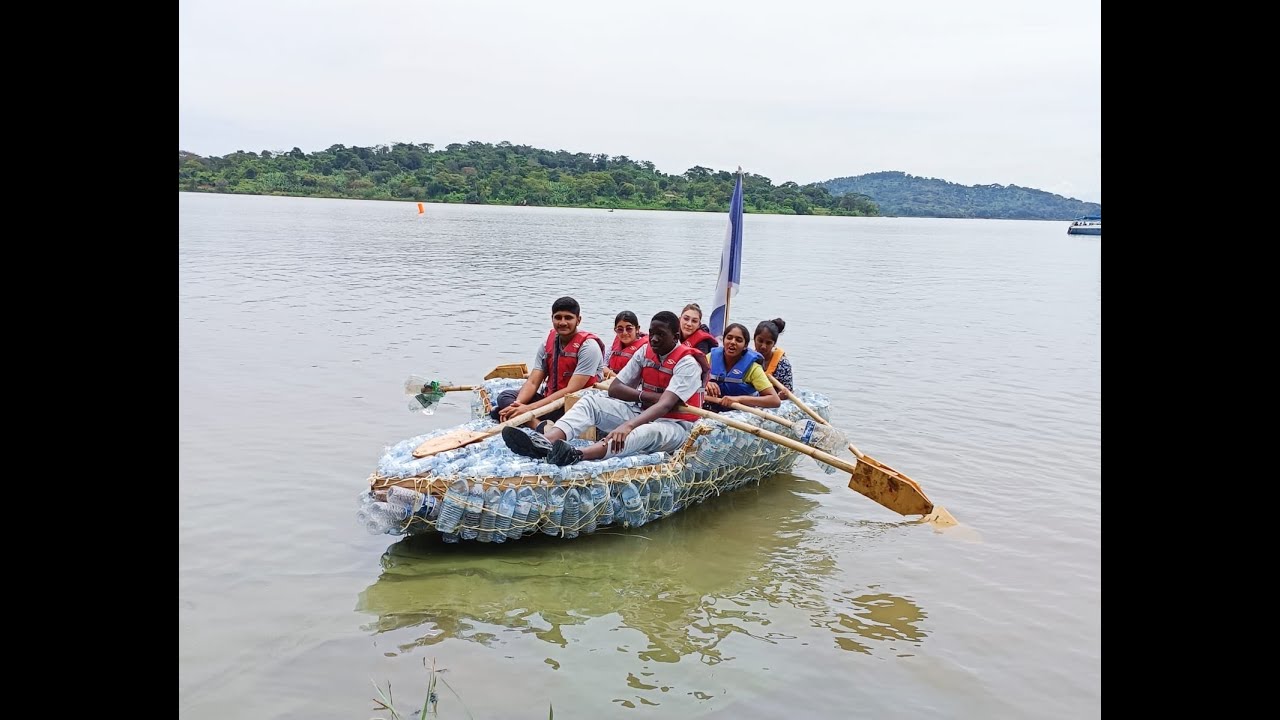 Upcycled Plastic Boat Building Challenge Video - YouTube