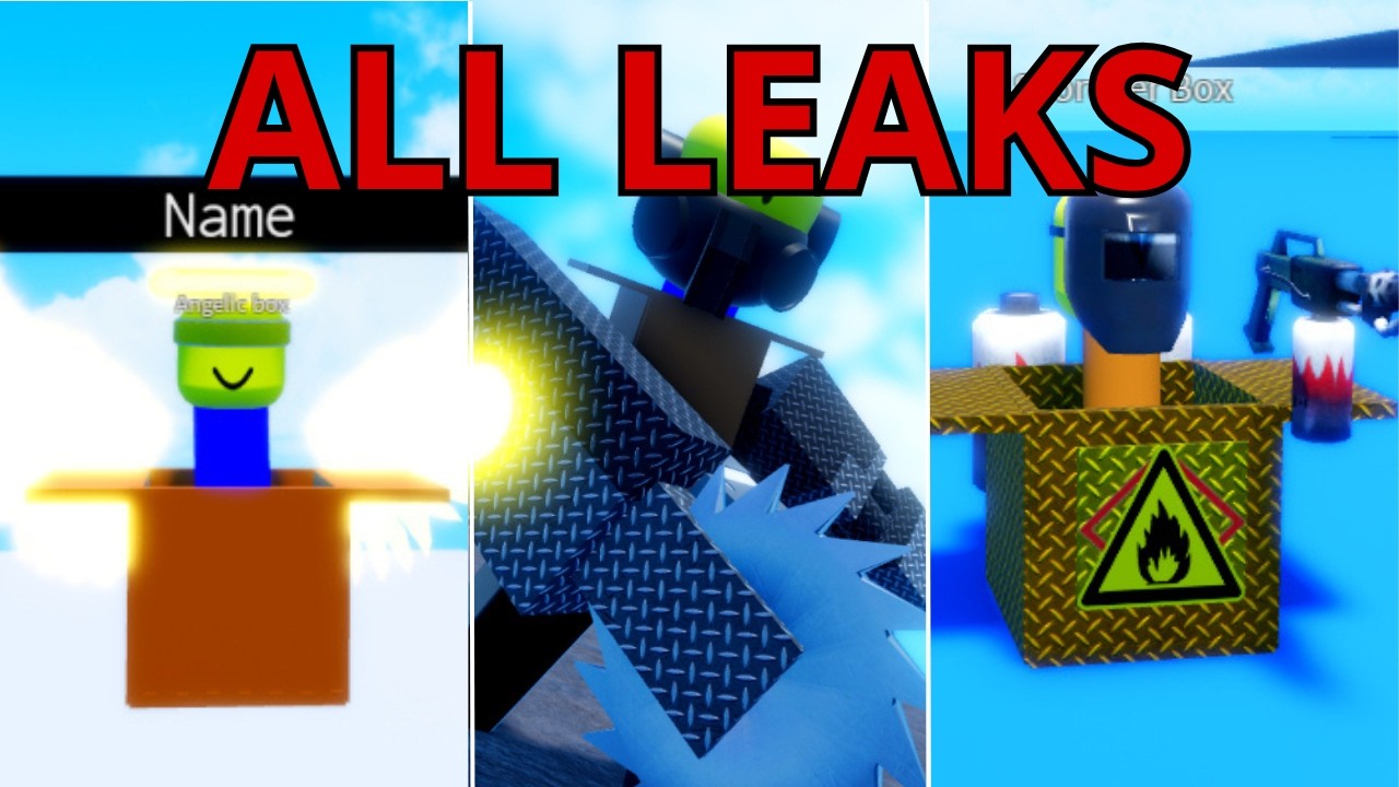 ALL LEAKS : NEW BOXES, NEW MODE... (Super Box Siege Defense : Roblox ...