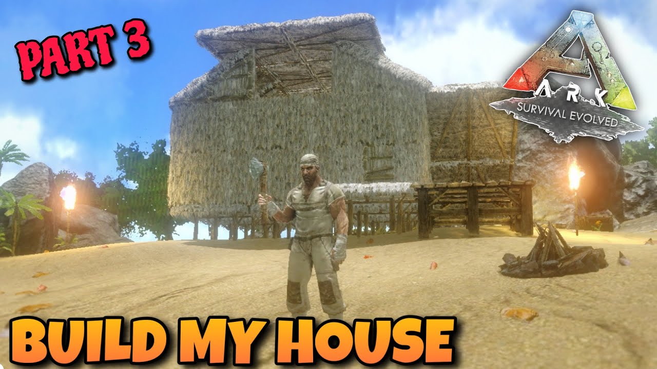 Build My First House in ARK Survival Evolved Mobile 🔥 | Android ...