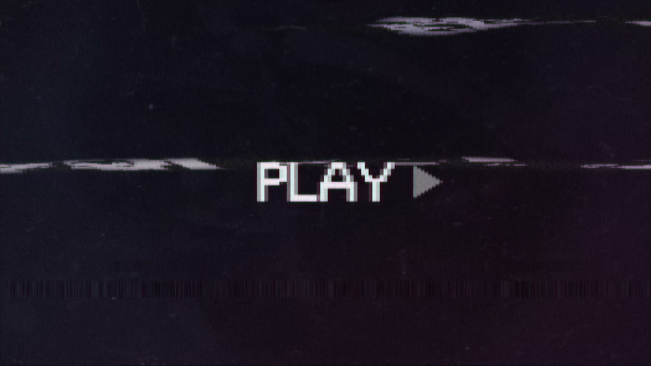 VHS Vintage Tape Play Screen Old TV 4K | Snowman Digital - YouTube