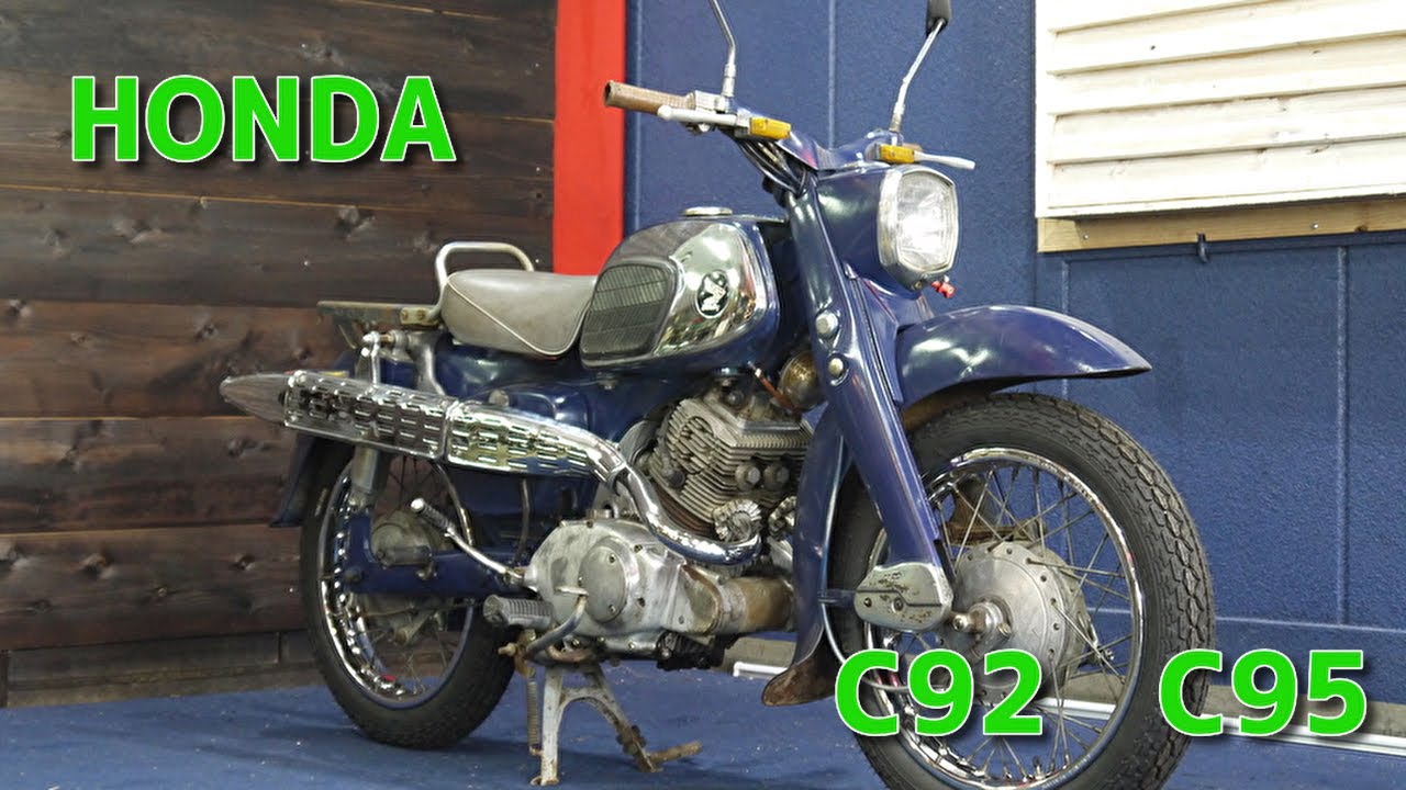 HONDA C92 C95 参考動画 - YouTube