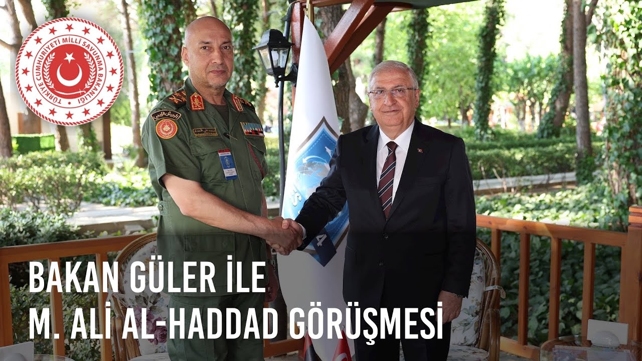 Millî Savunma Bakanı Yaşar Güler, Libya Genelkurmay Başkanı Org ...