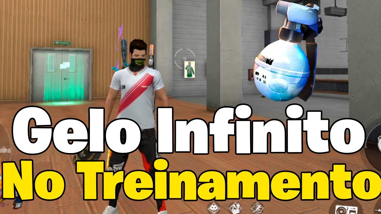 COMO TER GELO INFINITO NO MODO TREINAMENTO NO FREEFIRE (SUPER FACIL) - YouTube
