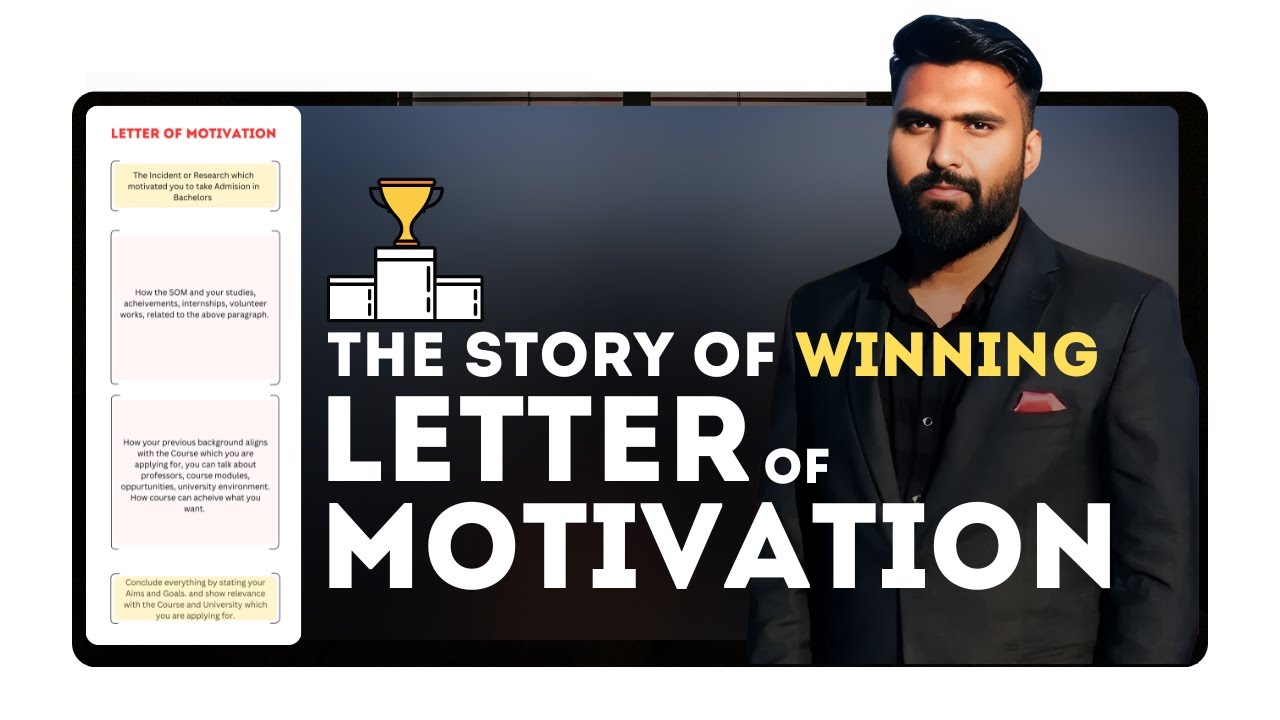 The Secret to Write winning Letter of Motivation - YouTube