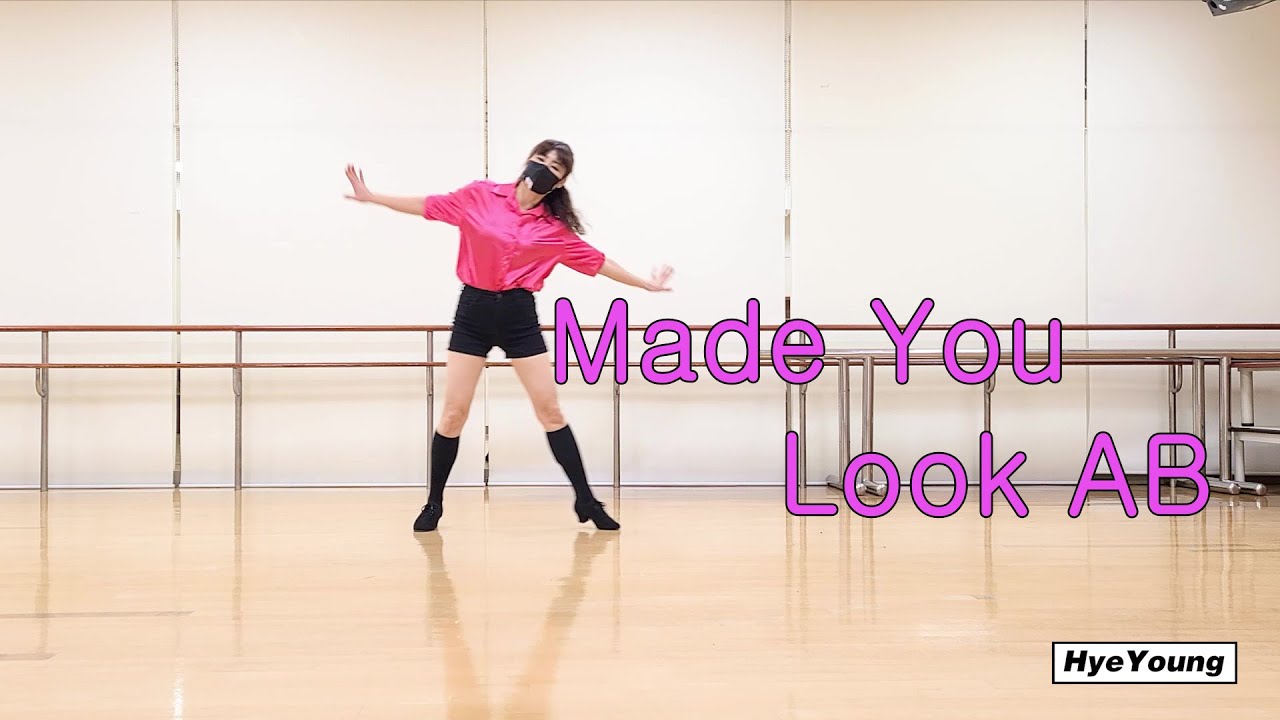 Made You Look AB line dance, - YouTube