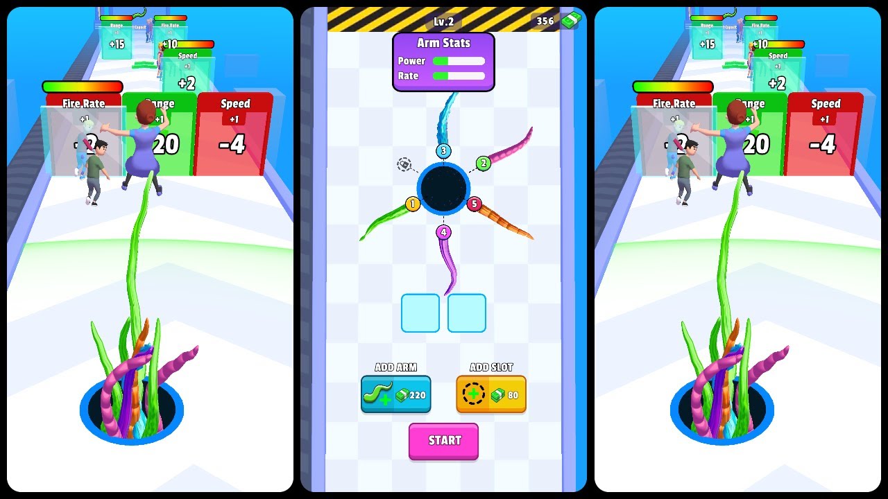 Alien Hole Game Gameplay Android Mobile - YouTube