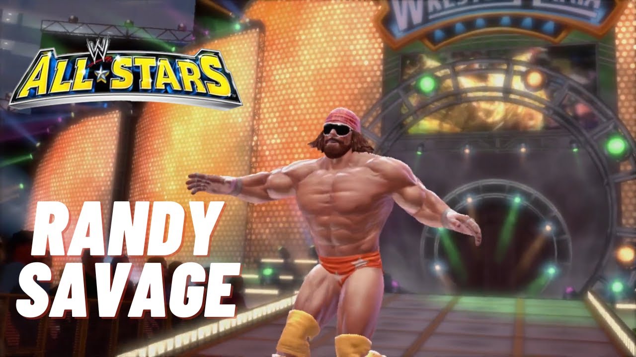 WWE All Stars - Randy Savage (Entrance, Signature, Finisher ...