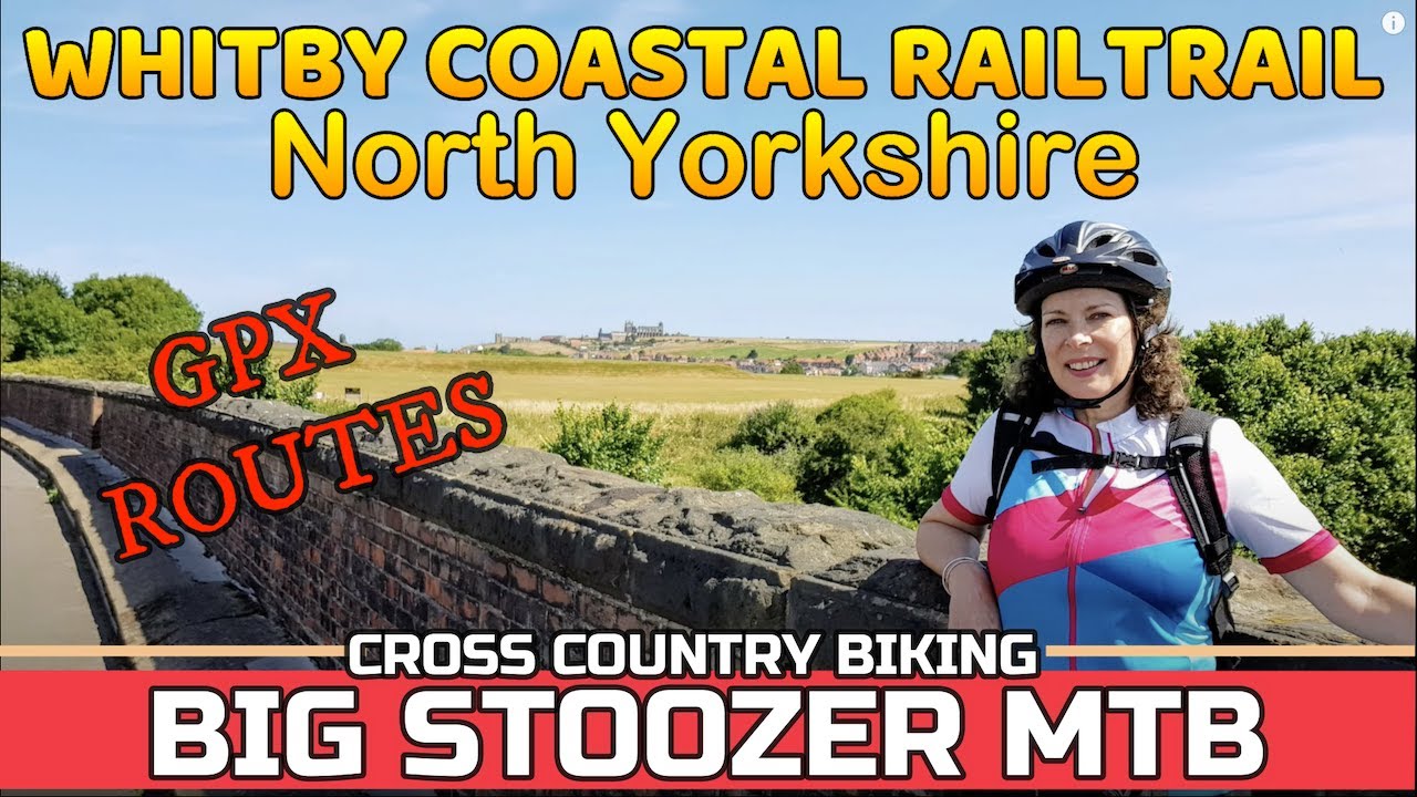 Whitby - Scarborough Coastal Railtrail. Cinder track Whitby to ...