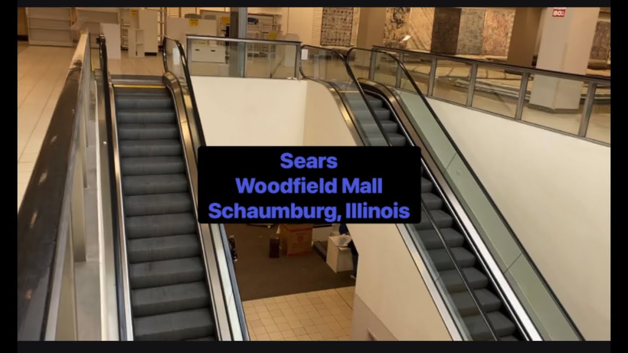 Schindler Escalators @ Sears, Woodfield Mall, Schaumburg, Illinois ...
