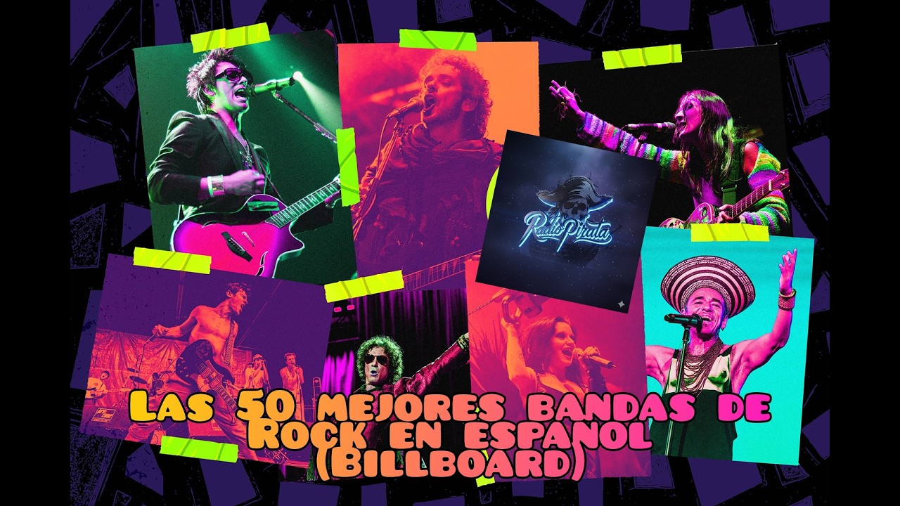 Radio Pirata - Las 50 mejores bandas de Rock en español (Billboard ...