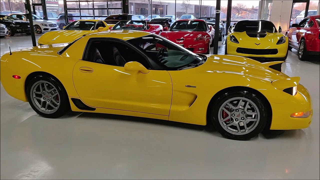 2003 Chevrolet Corvette Z06 20k Miles! Startup and Walk Around - YouTube