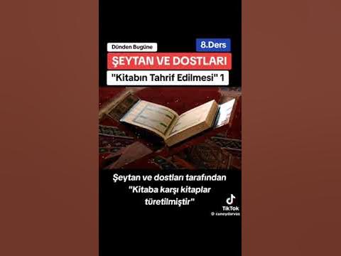 şeytan neden kitapları tahrif etti...🌹 - YouTube