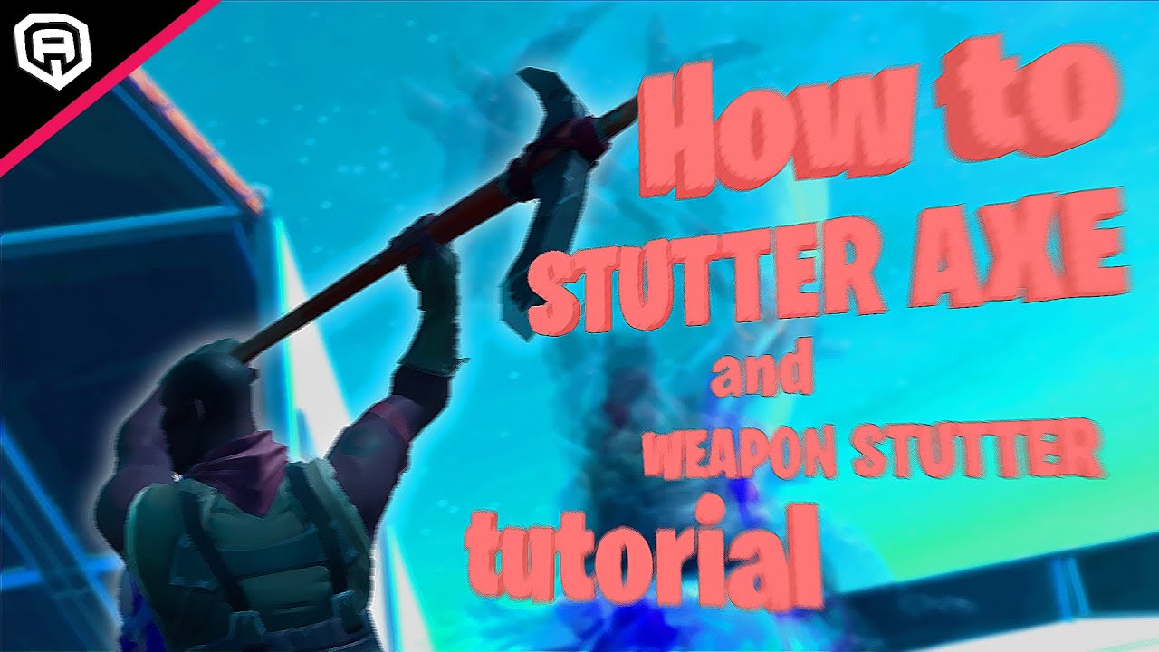 Tutorial on how to pickaxe stutter in Fortnite! - YouTube