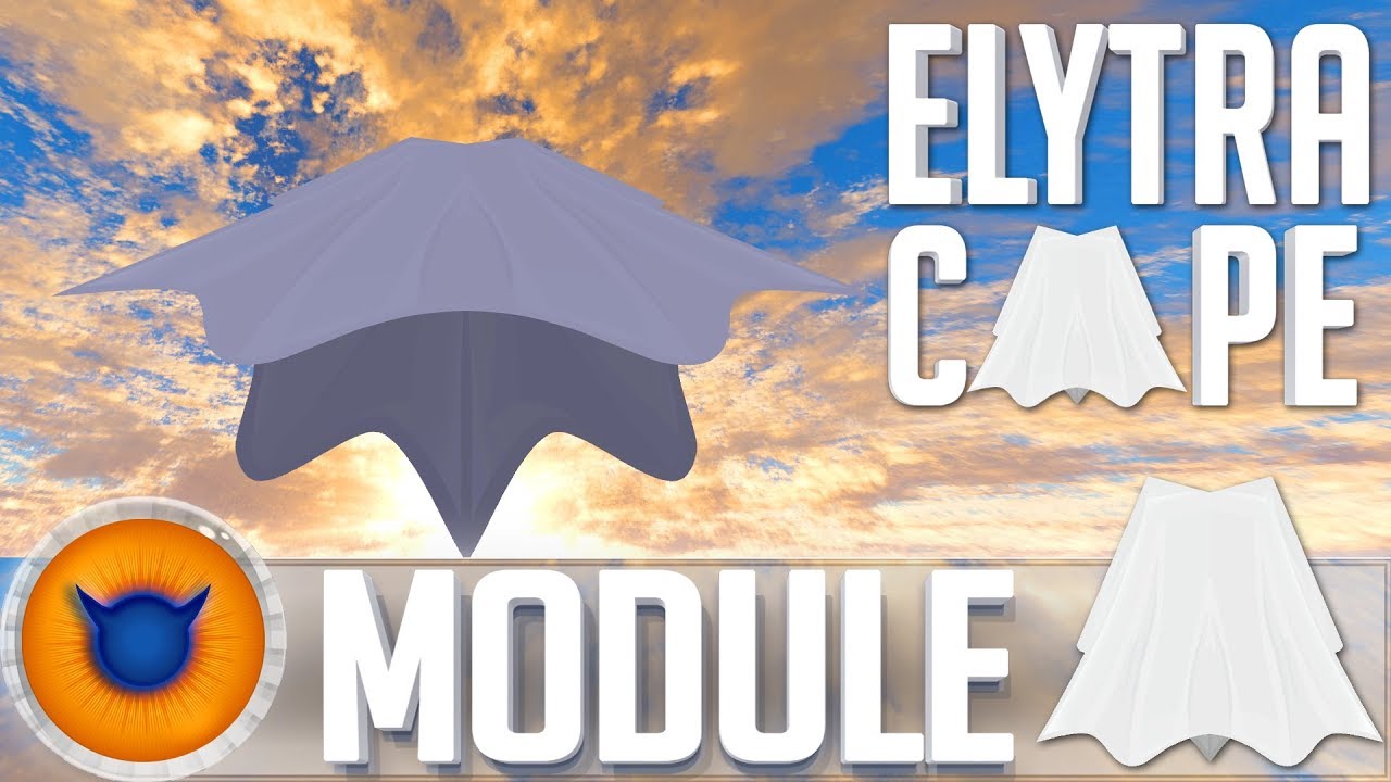 ELYTRA CAPE Module 0001 RELEASE | Resource Pack Addon Minecraft | Elytra Camo Elytra Capes ...