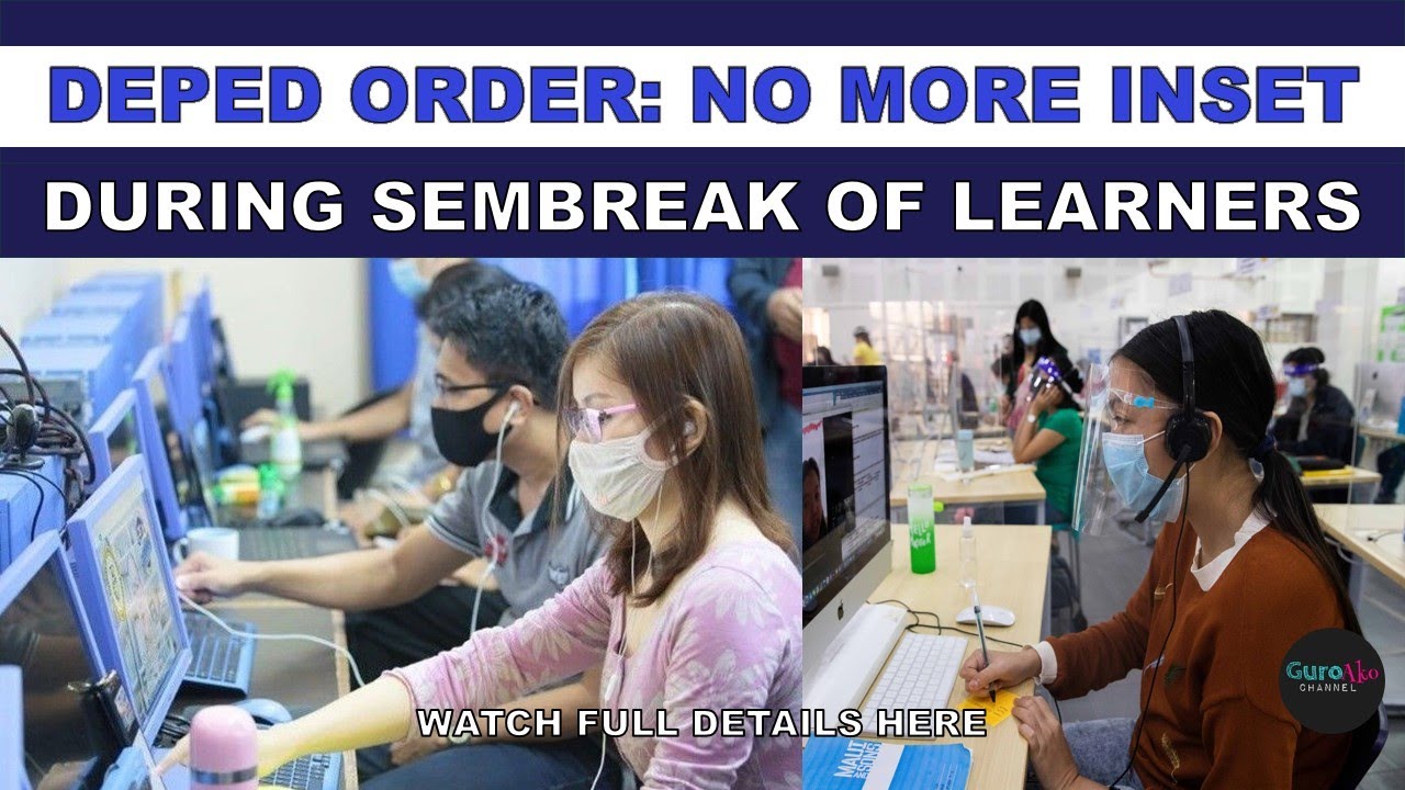 NO MORE INSET THIS SEMBREAK - YouTube