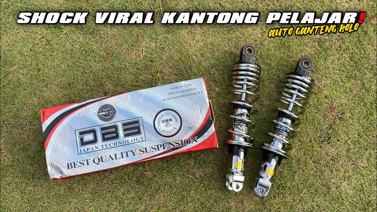 PASANG SHOCK DBS CHROME 280MM KE AEROX NEW | AUTO DOWNSIZE - YouTube