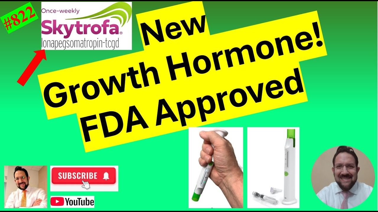 New FDA approved growth hormone in the market! Skytrofa!! - YouTube