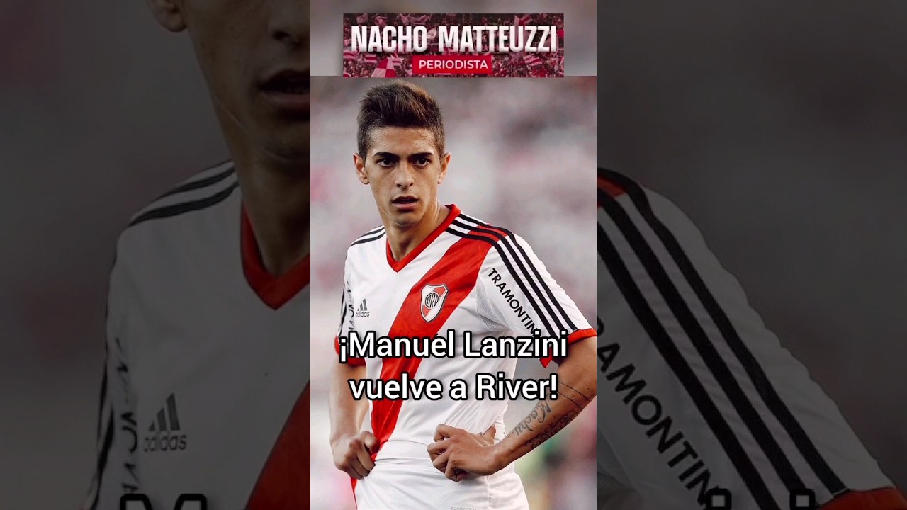 ¡Manuel Lanzini nuevo jugador de River Plate! 📝⚽️ - YouTube