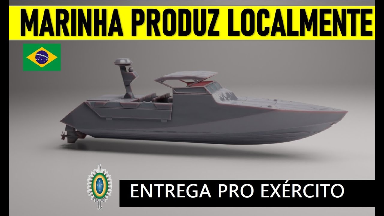 MARINHA produz e entrega EMBARCAÇÃO MILITAR ao EXÉRCITO! #military # ...