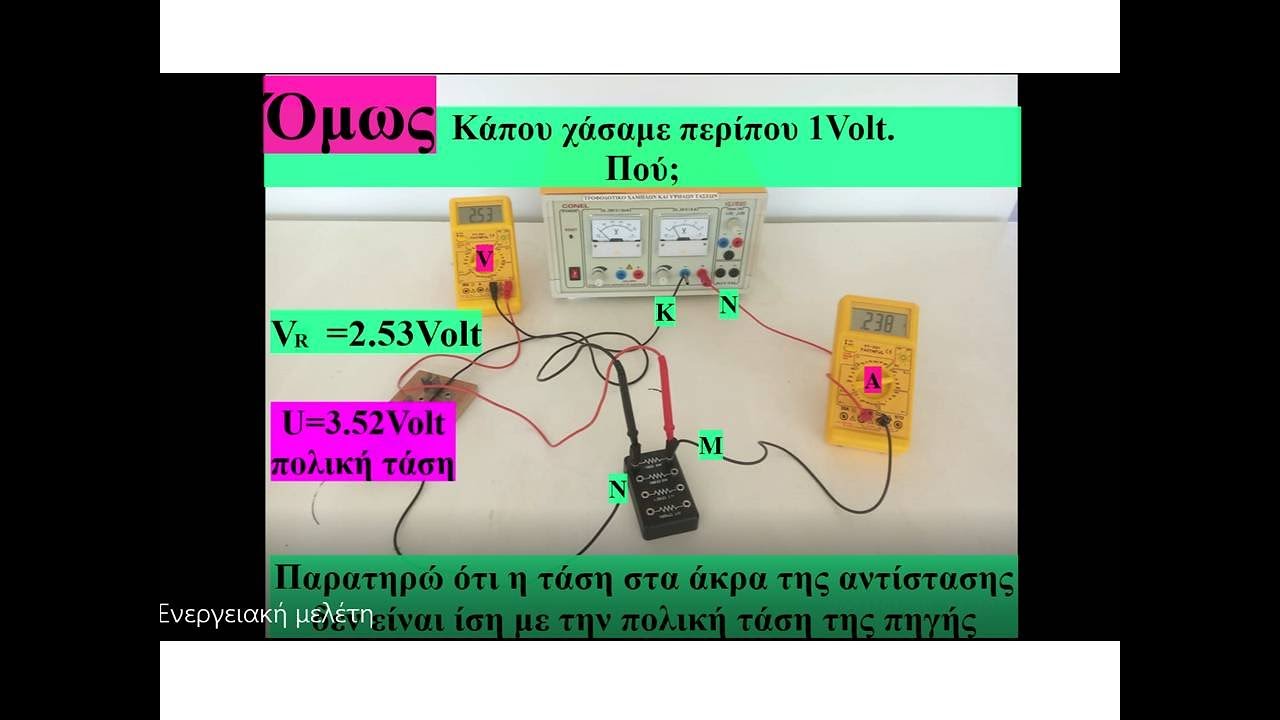 Ηλεκτρικό κύκλωμα - Ενεργειακή Μελέτη - YouTube