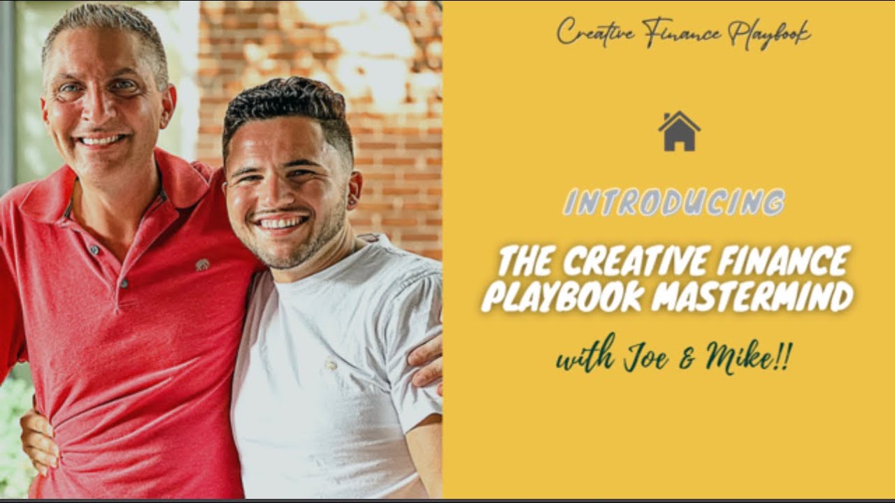 Creative Finance Playbook Mastermind Intro - YouTube
