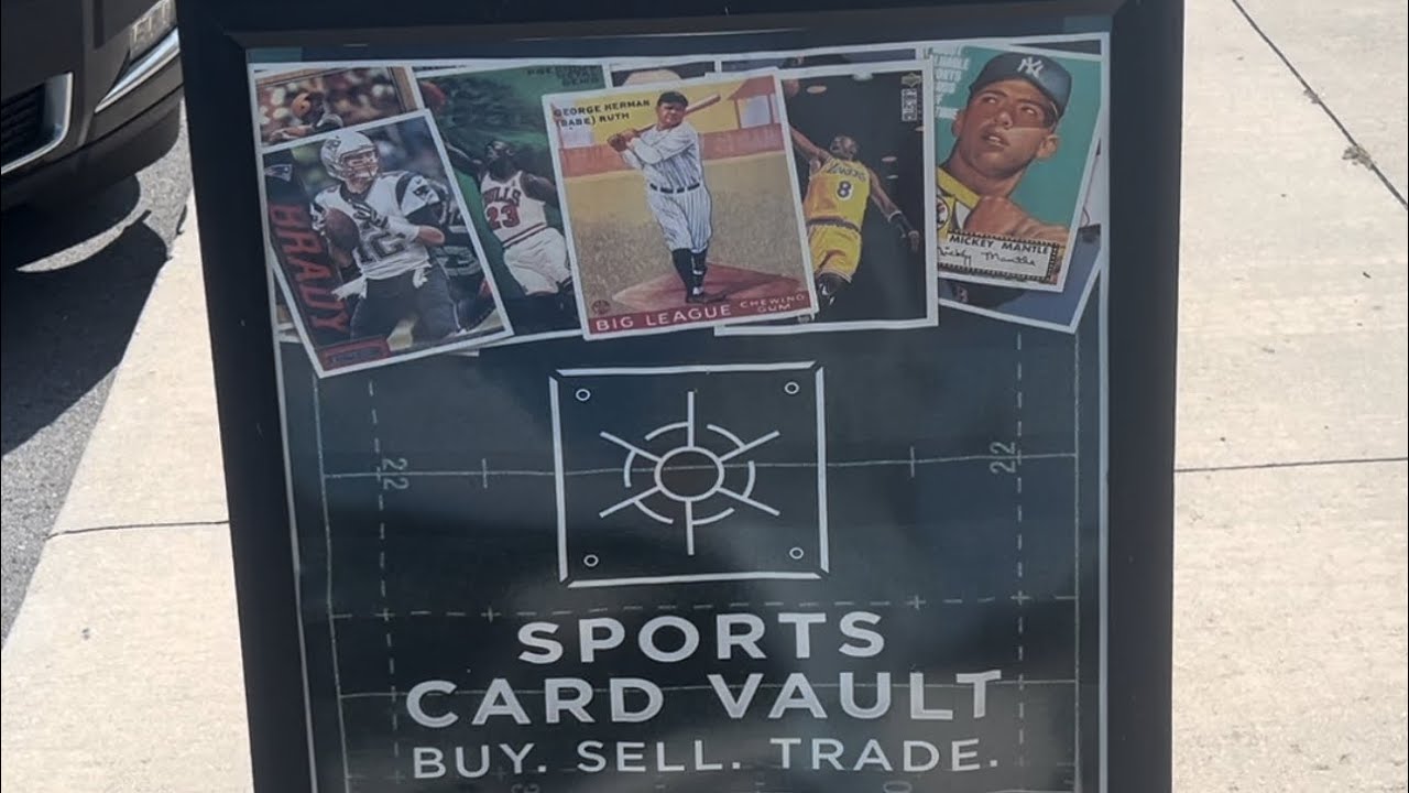 My Favorite Card Shop - Tour of Sports Card Vault - YouTube