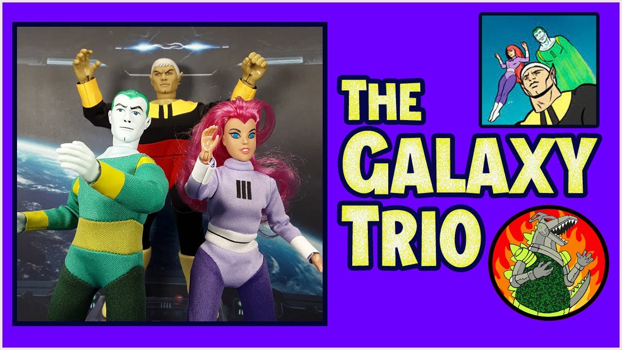 The Galaxy Trio - History and Action Figures - YouTube