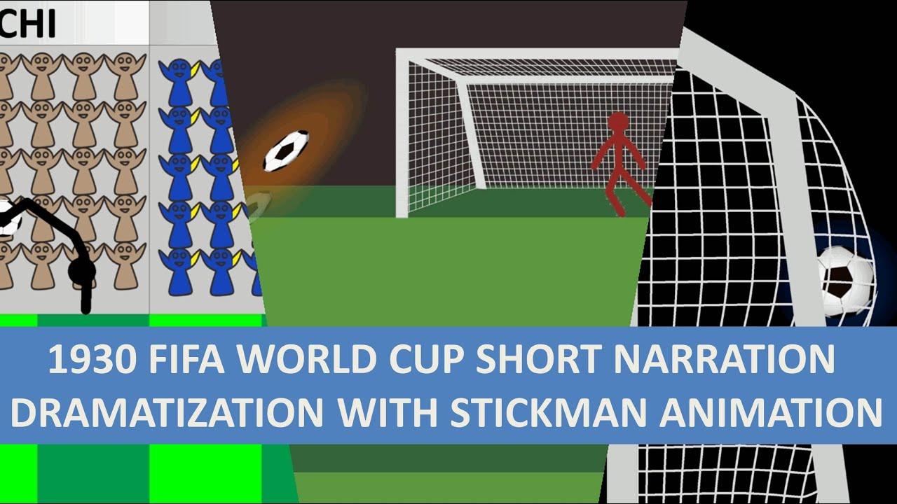 1930 fifa world cup short narration dramatization with stickman ...
