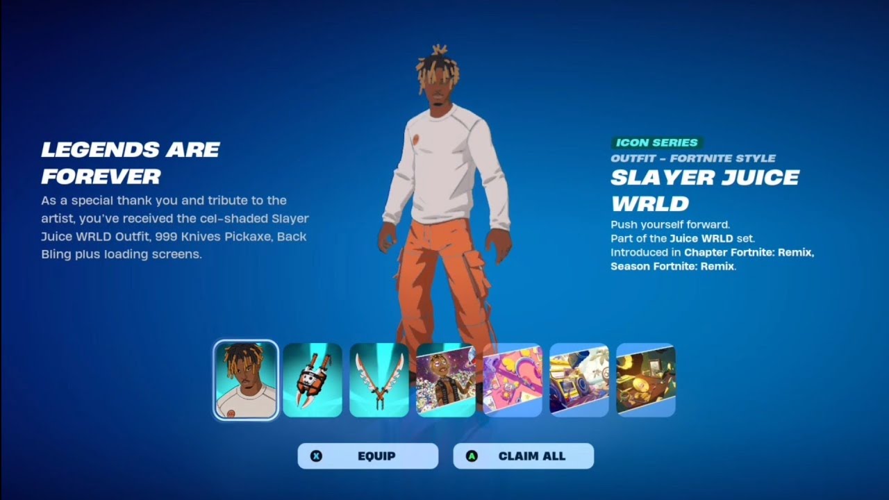 Slayer Juice WRLD Bundle Showcase - YouTube