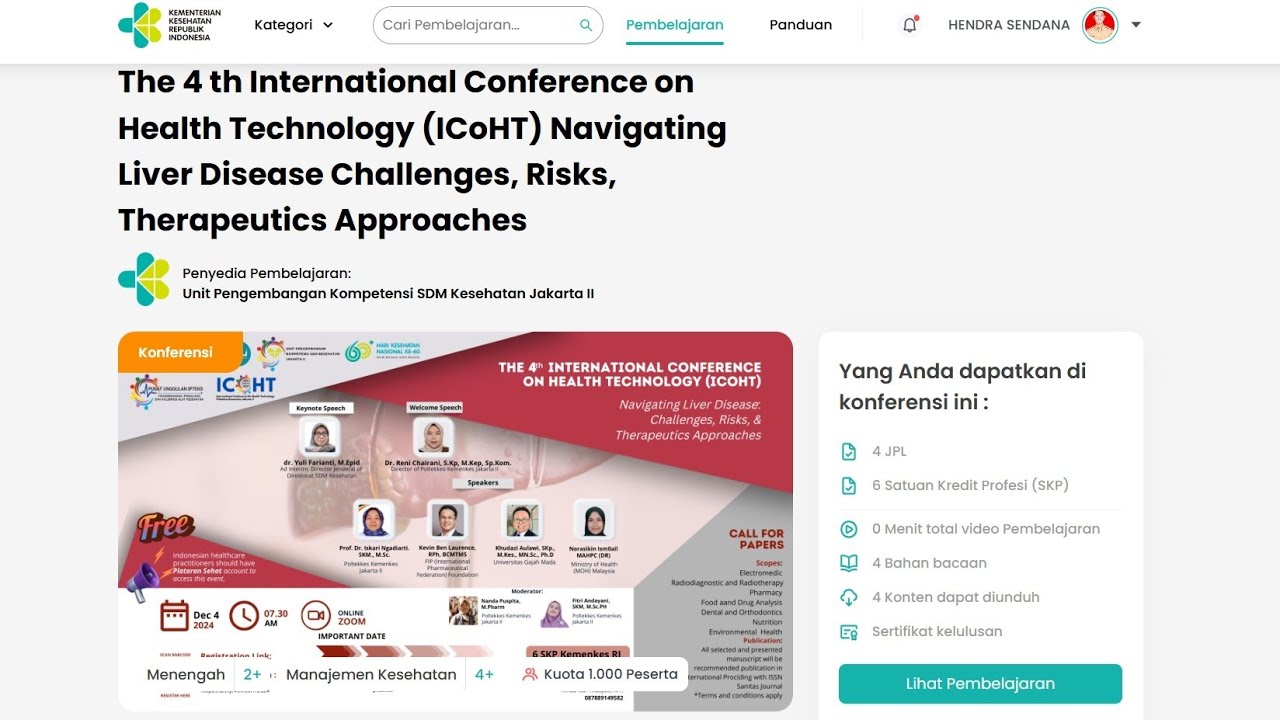 Kunci Jawaban Plataran Sehat || ICoHT NAVIGATING LIVER DISEASE || Nilai ...