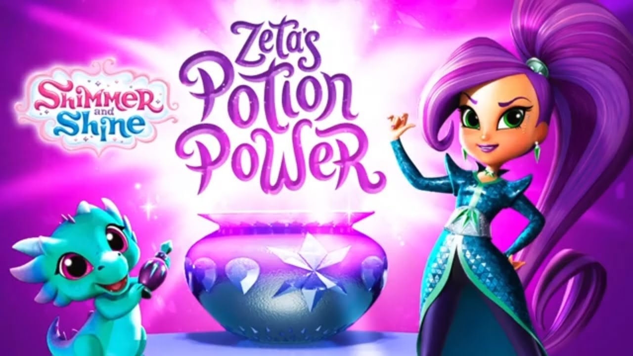 Shimmer and Shine - Game For Kids - Zeta Potion Power - YouTube