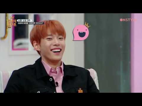 Shownu ready to karate Heechul