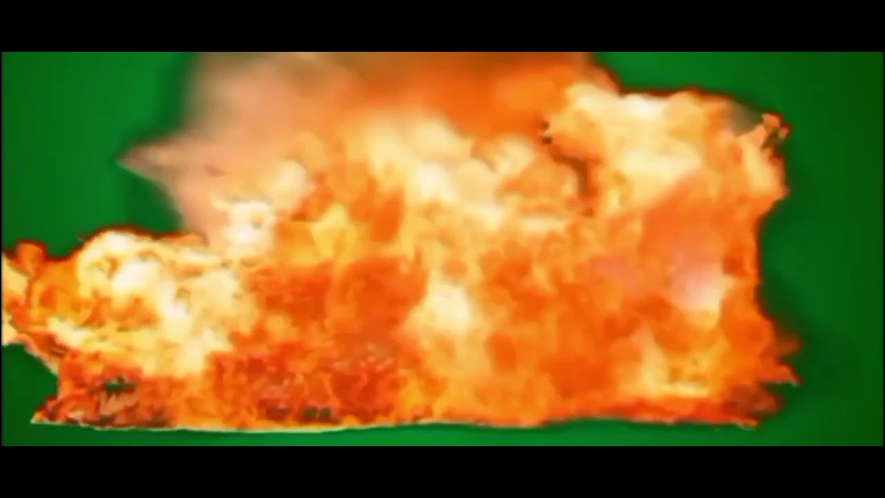 Green Screen Explosion Very Loud - YouTube