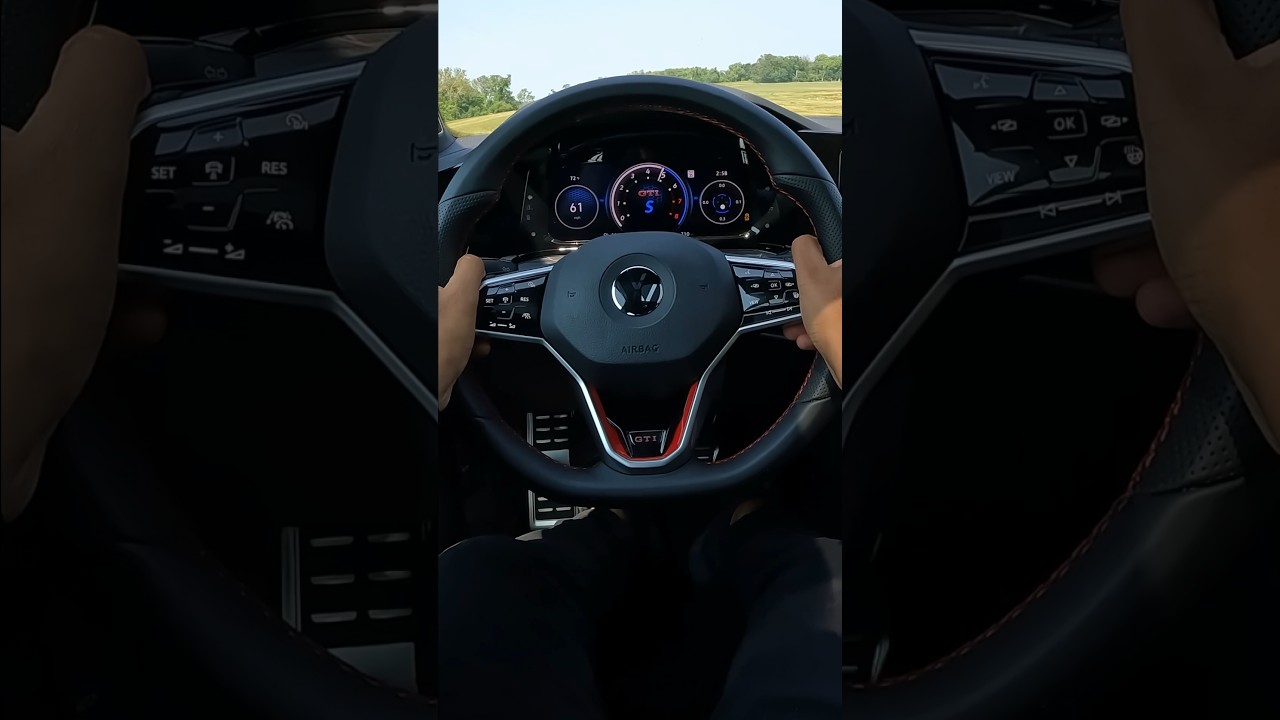 2023 VW Golf GTI Launch Control! - YouTube